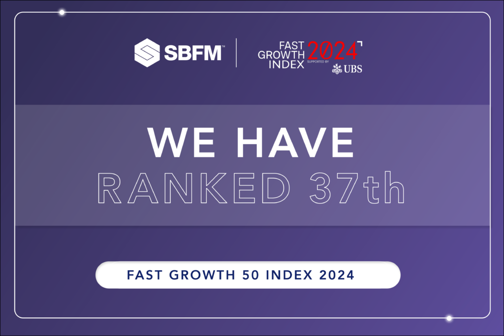 We’ve ranked 37th in the UK Fast Growth Index 2024! - SBFM